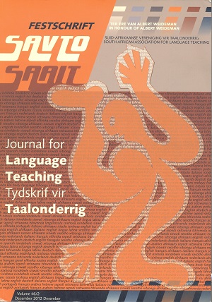 Festschrift | Albert Weideman